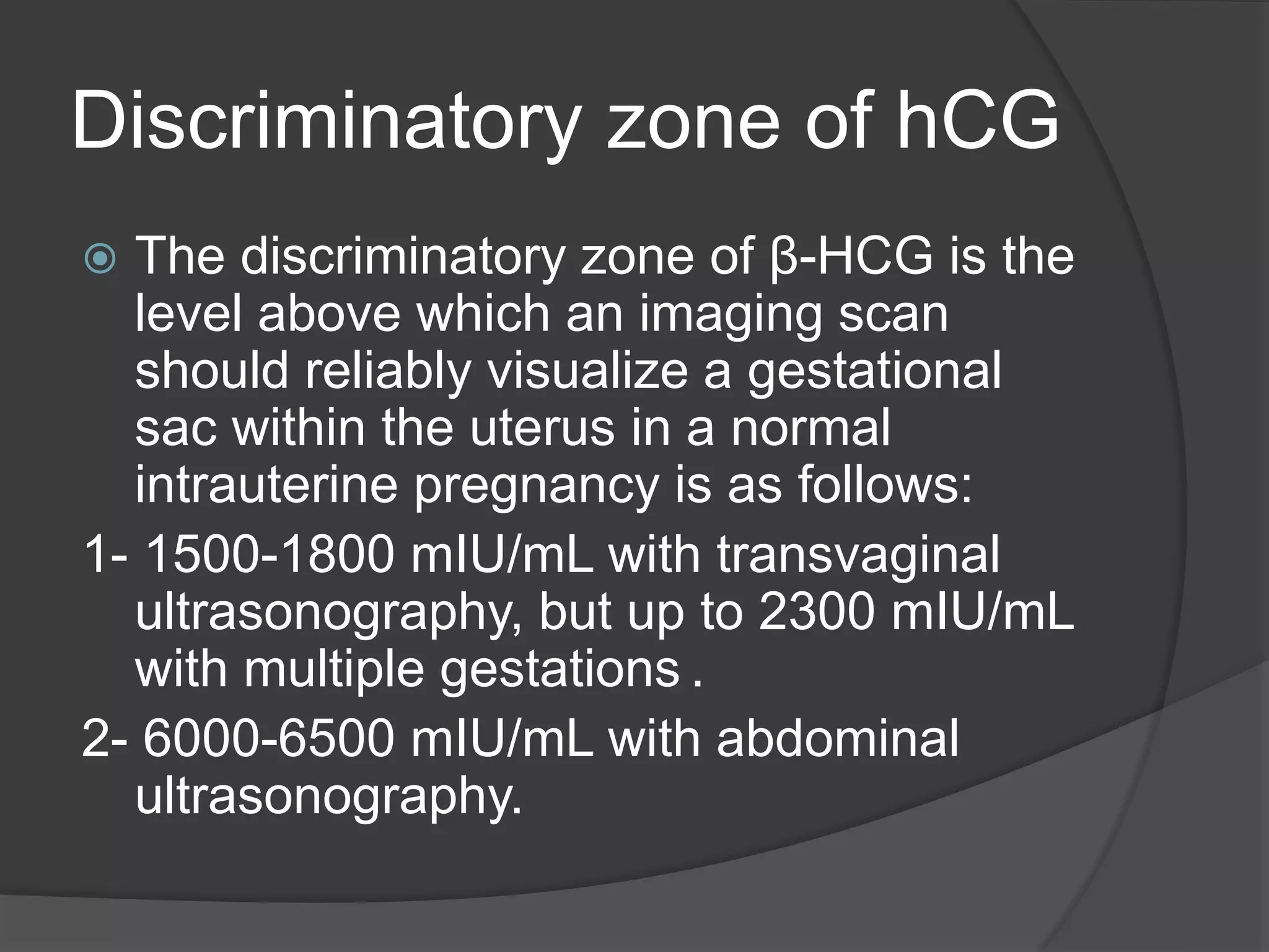 Pregnancy of unkown location | PPTX
