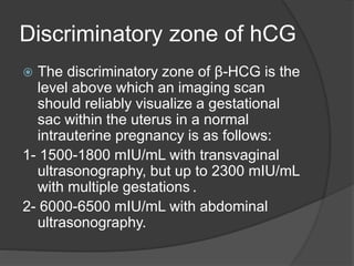 Pregnancy of unkown location | PPTX