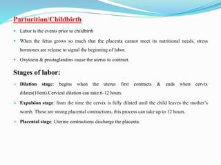 Pregnancy &parturition PART 9 | PPTX