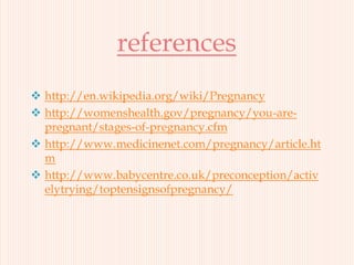 Pregnancy slideshow | PDF