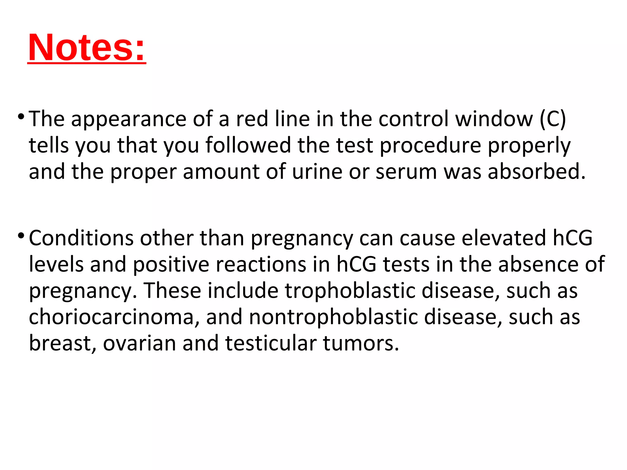 Pregnancy test | PPT