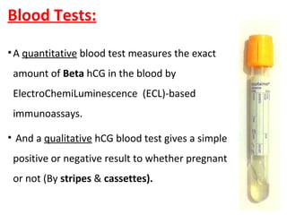Pregnancy test | PPT