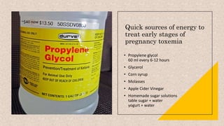 Pregnancy Toxemia in sheep | PPTX