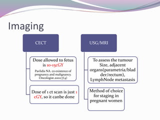 Pregnancy with cervical cancer | PPTX