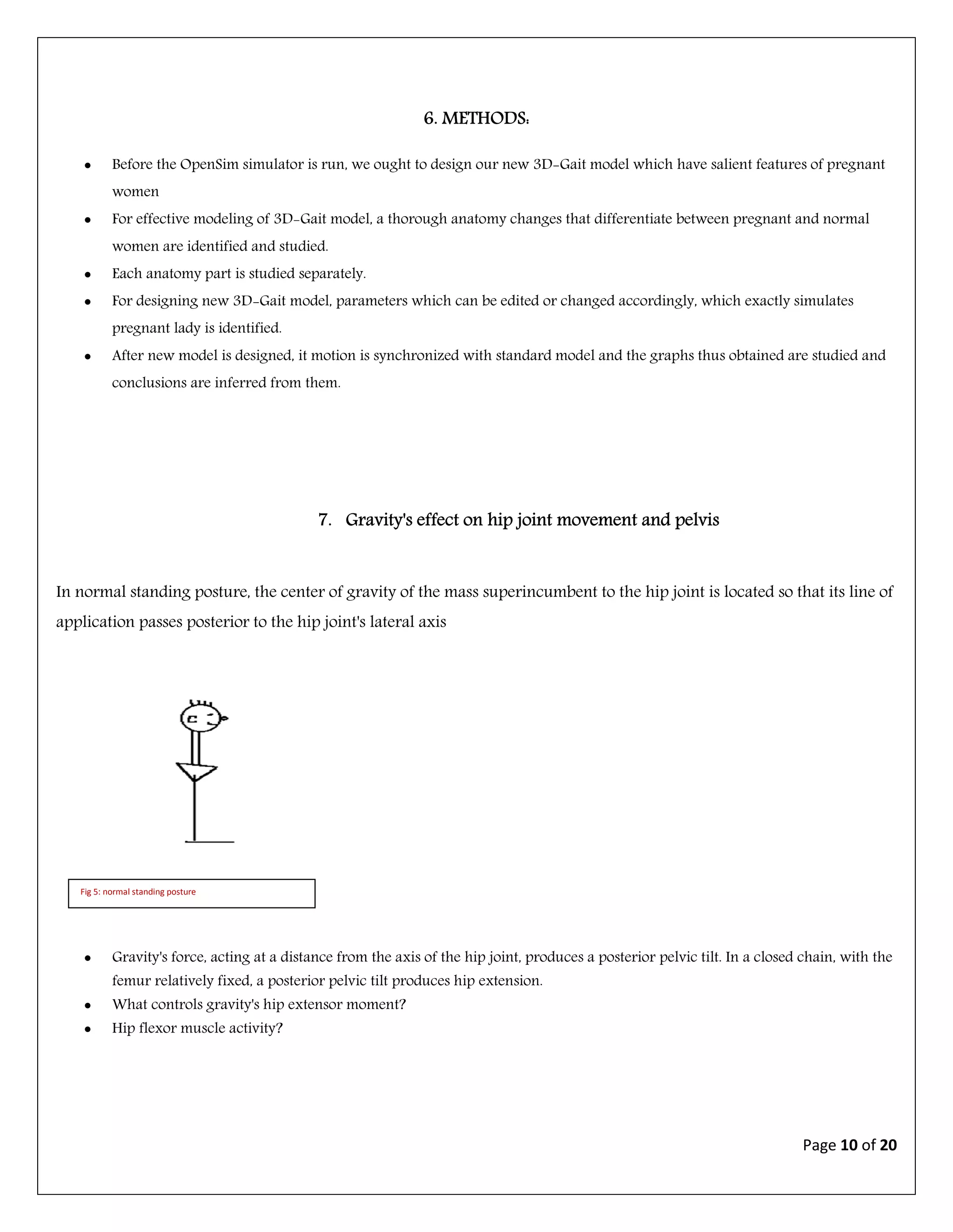 Pregnant lady gait analysis | PDF