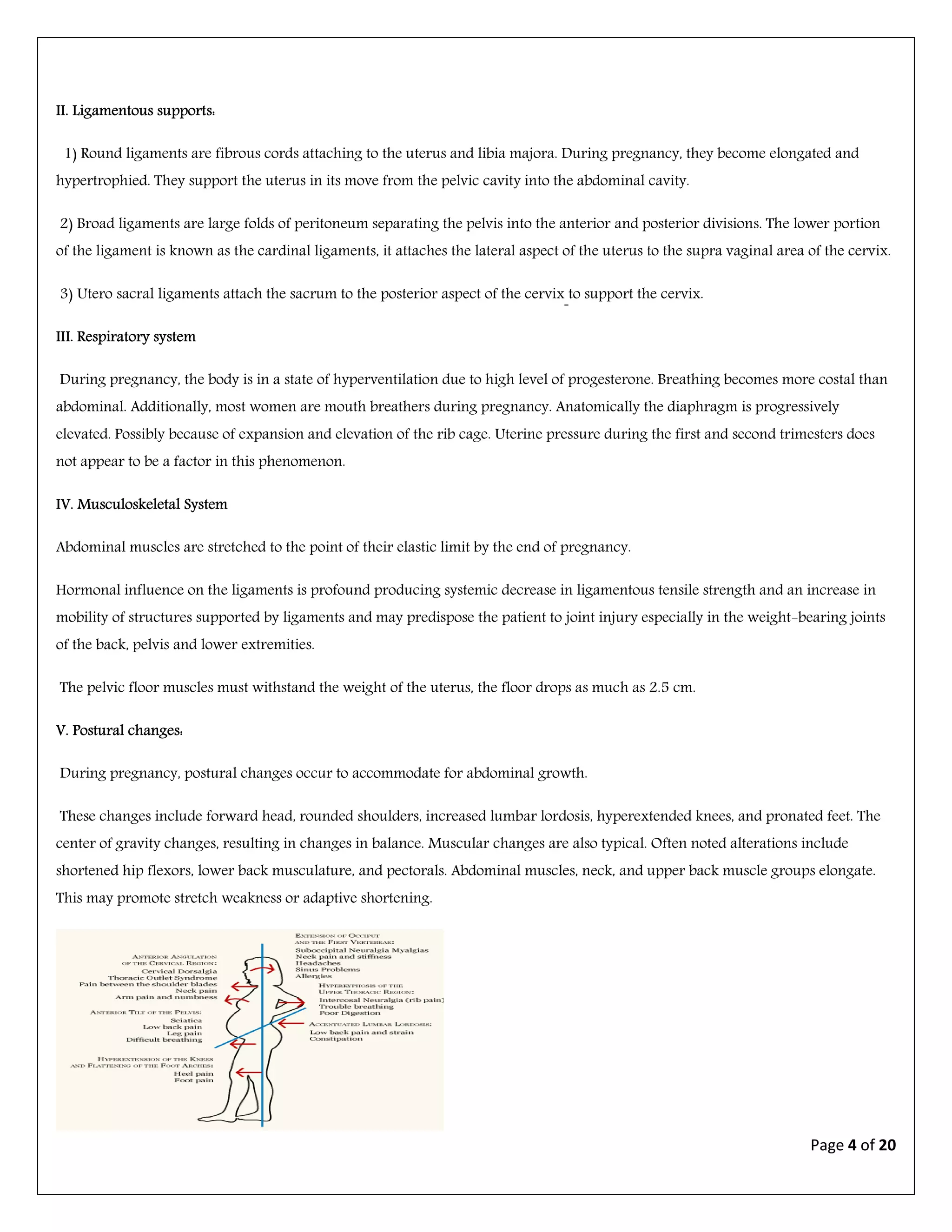 Pregnant lady gait analysis | PDF
