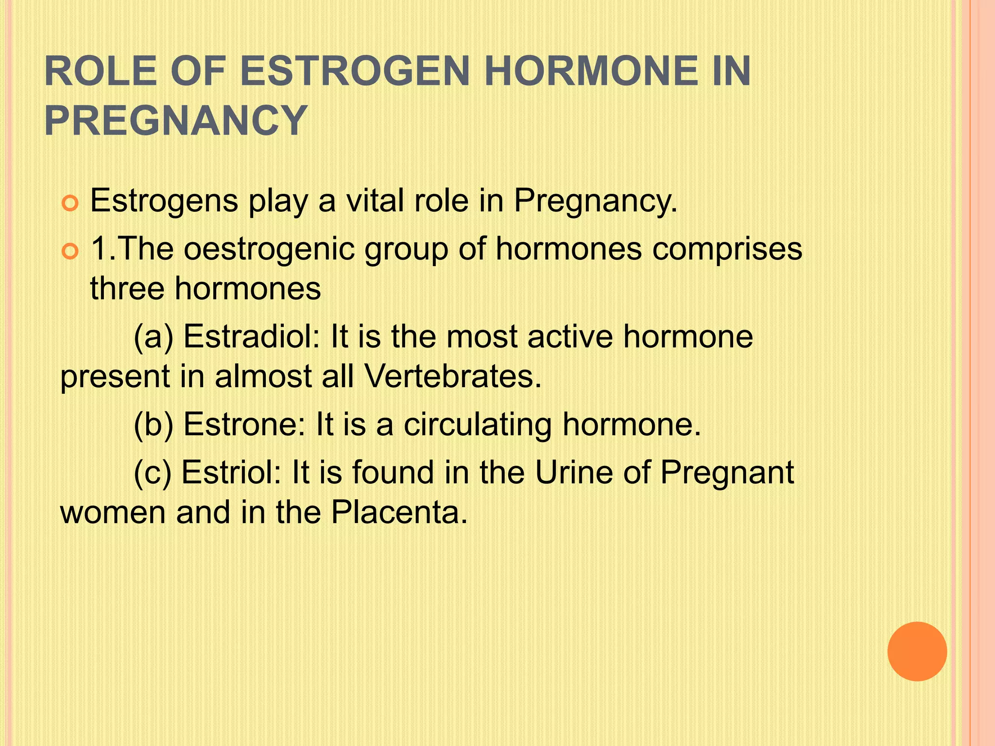 hormonal control of pregnancy | PPTX