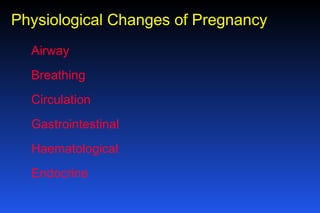 Pregnancy physiology | PPT