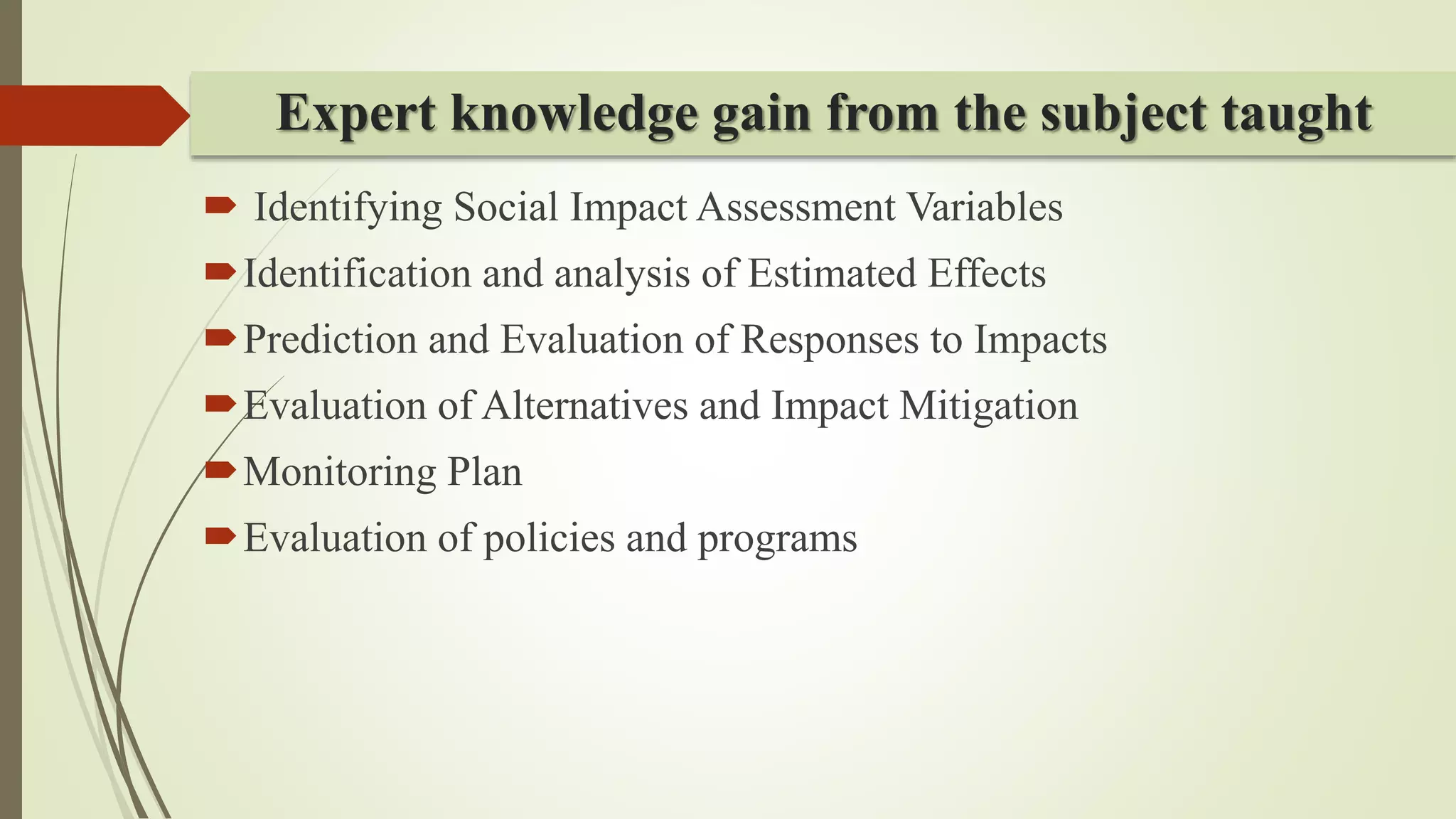 Social Impact Analysis | PPTX