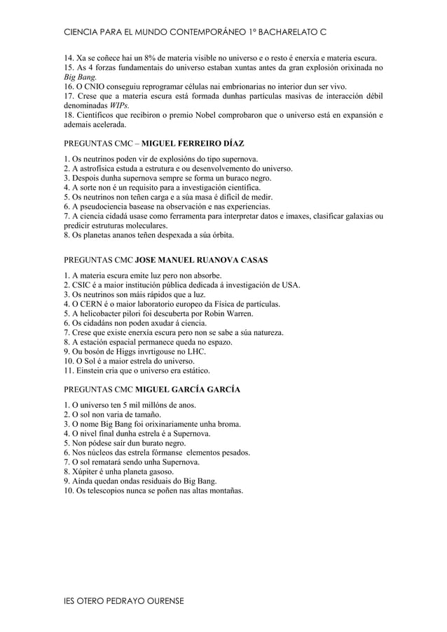 Preguntas cmc 1 c | PDF