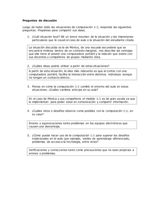 Preguntas de discusión 4 | DOCX