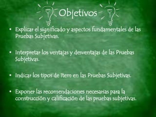 Preguntas subjetivas | PPTX