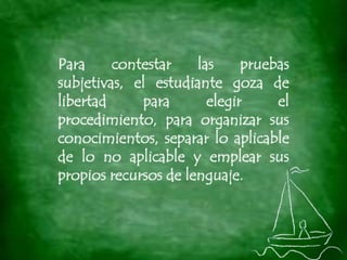 Preguntas subjetivas | PPTX