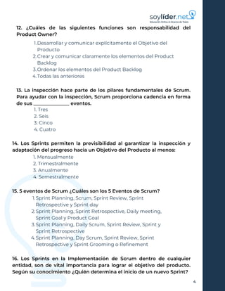 Preguntas tipo examen Scrum Foundation Professional Certificate_SFPC ...