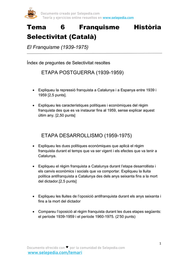 Preguntes resoltes Tema 6 El Franquisme (Català).pdf