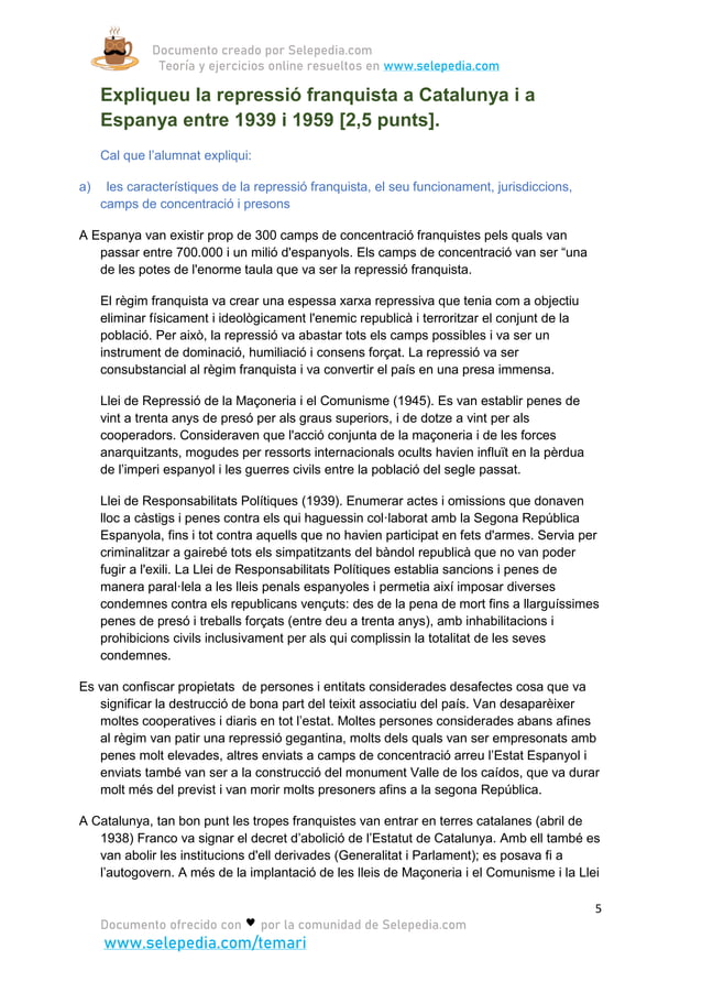 Preguntes resoltes Tema 6 El Franquisme (Català).pdf