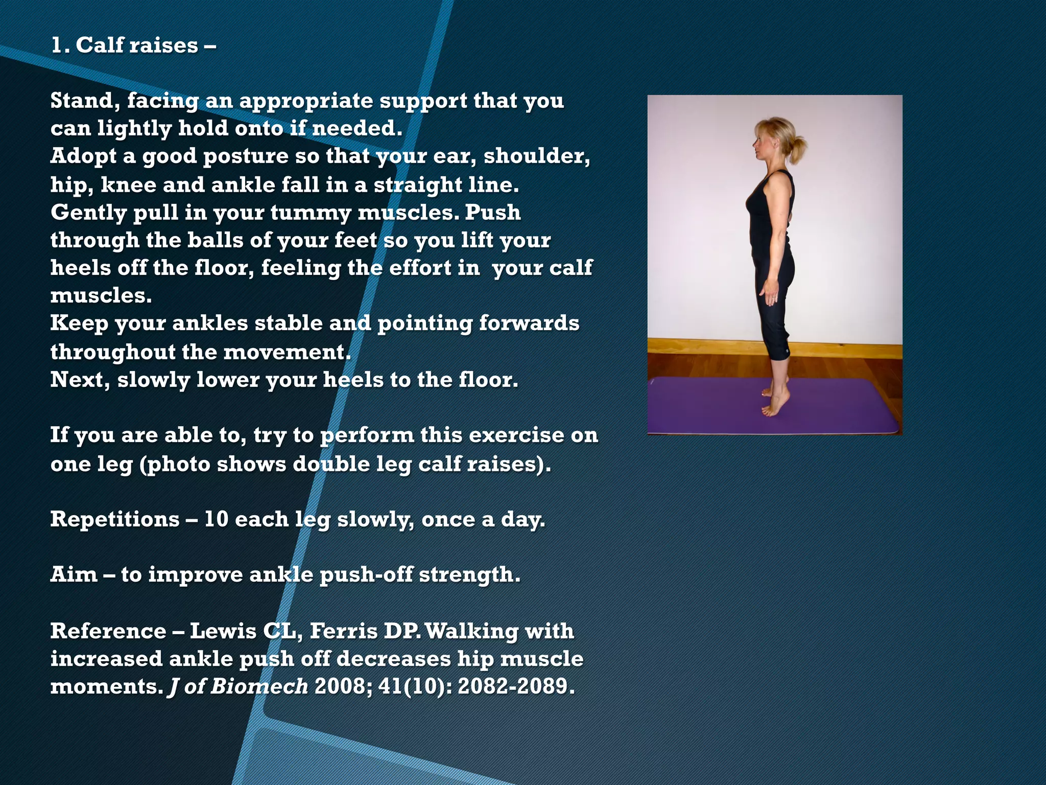 Pre-habilitation exercises 'The HAPI Study' | PDF