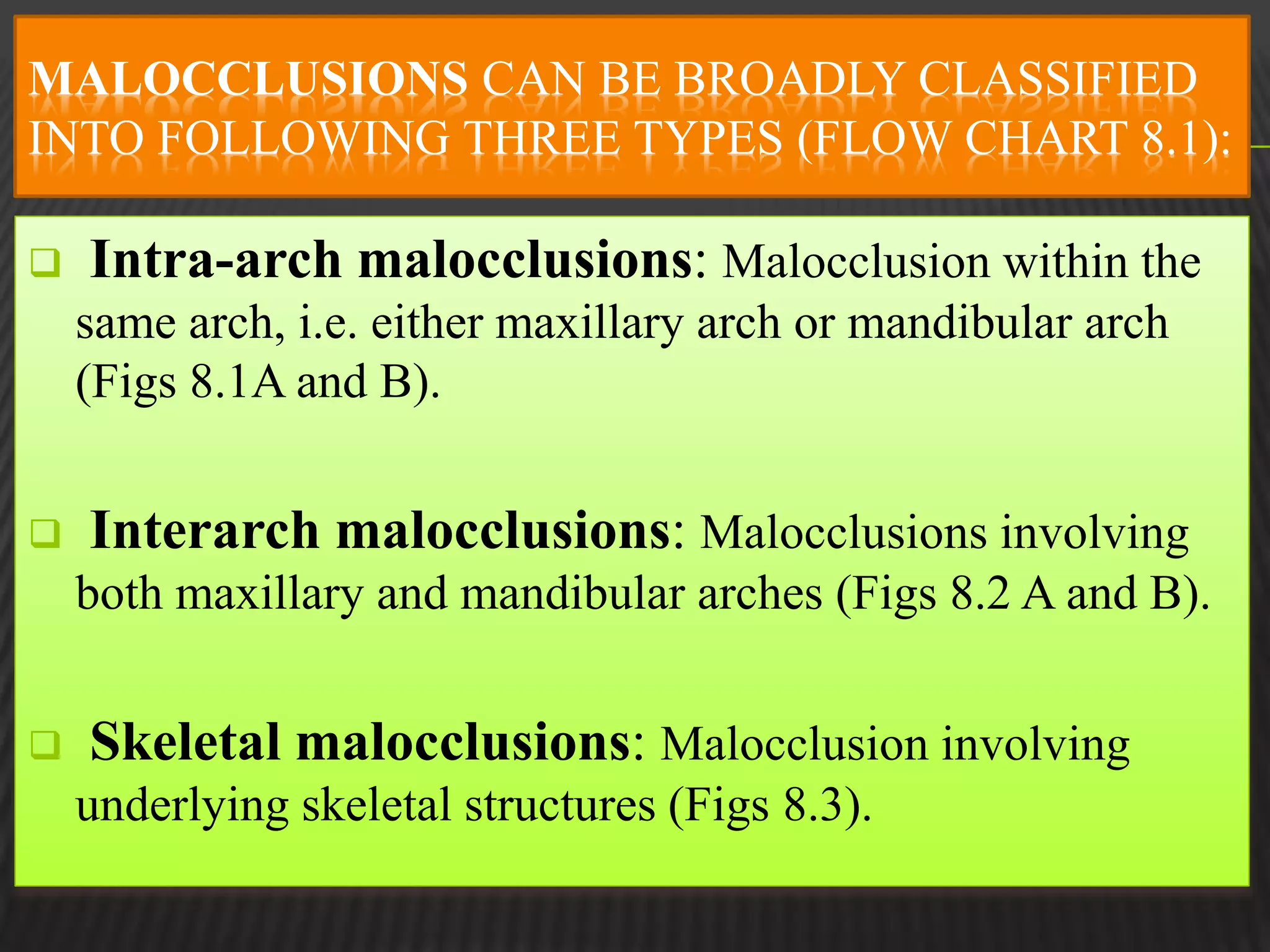 Classification of malooclusion | PPTX