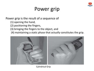 Cylindrical Prehension Grip