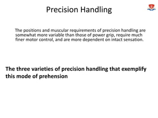 Cylindrical Prehension Grip