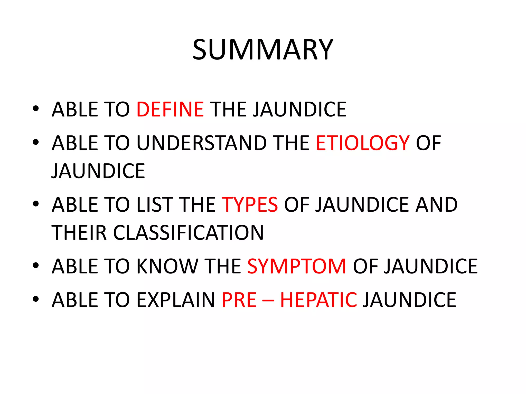 Pre hepatic jaundice | PPTX