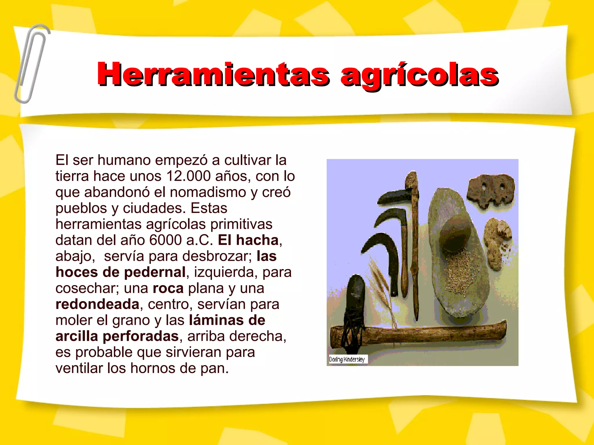 Utensilios, vestidos y armas en la Prehistoria | PPT