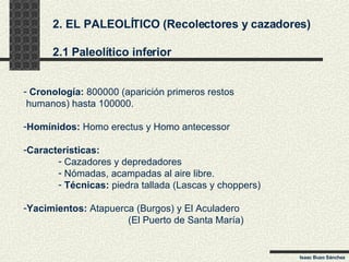 Prehistoria y Protohistoria de España | PPT