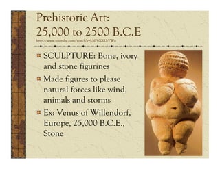 Prehistoric | PDF | Drawing and Sketching | Arts and Crafts