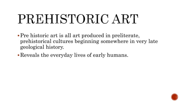 prehistoric-art-report.pptx by cristine and jofelyn calagos | PPT