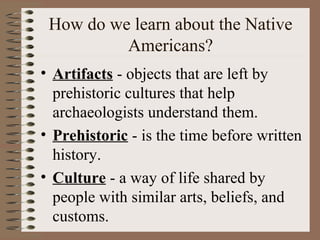 Prehistoric americans part 1 | PPT | Genealogy and Ancestry | Hobbies ...