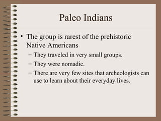 Prehistoric americans part 1 | PPT | Genealogy and Ancestry | Hobbies ...