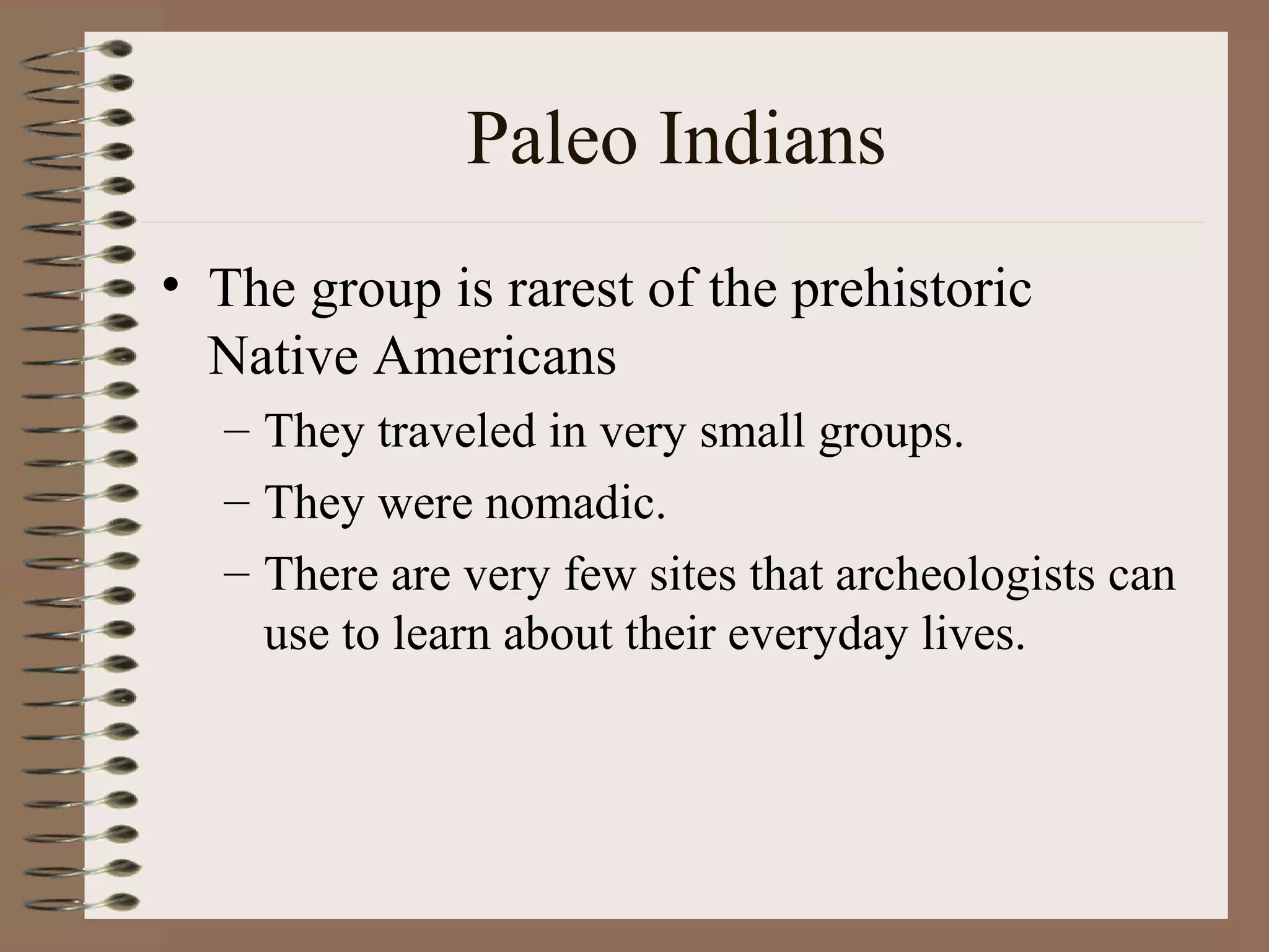 Pelio and Archaic Periods | PPT