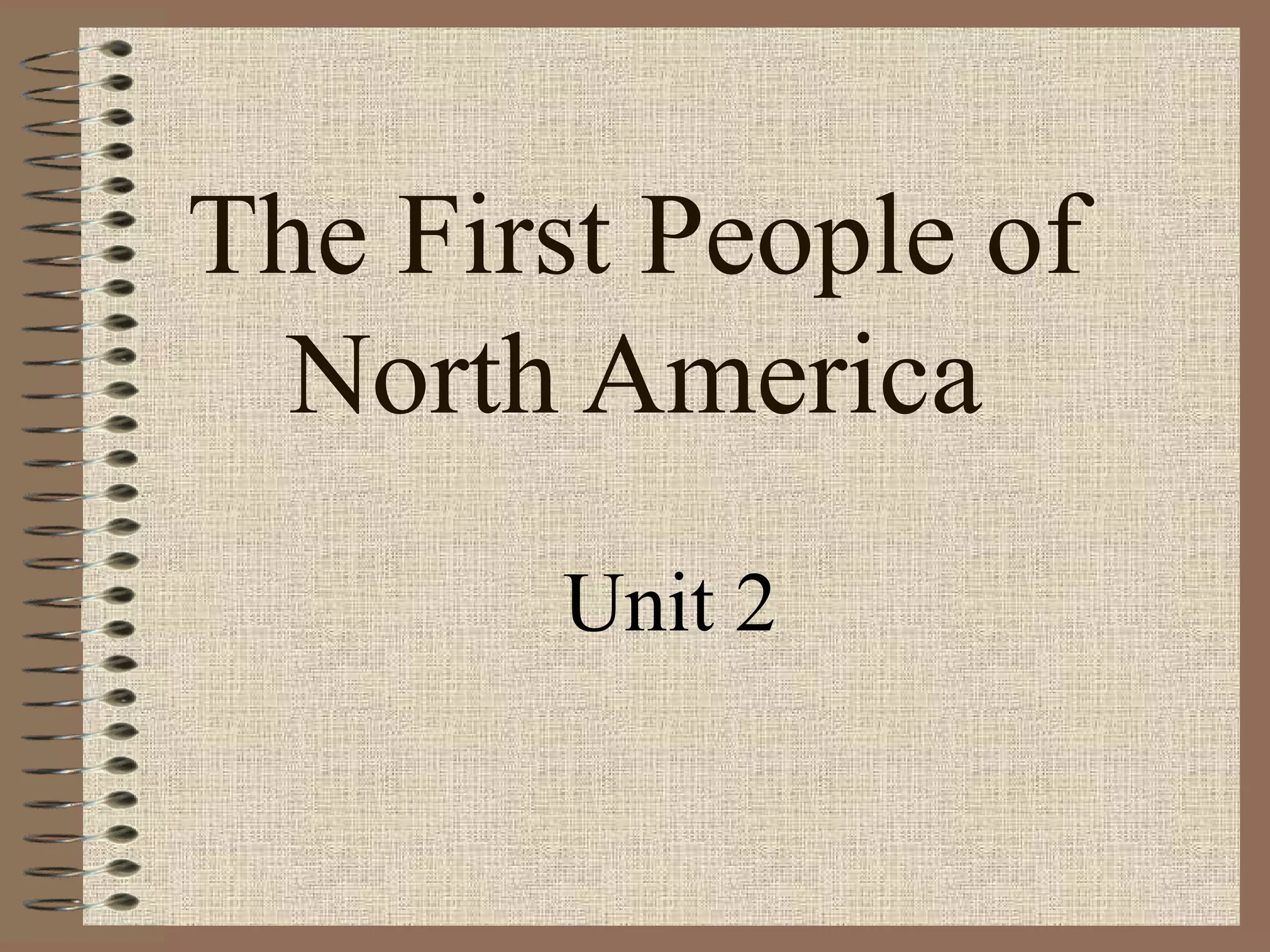 Palio and Archaic Indians Power Point | PPT