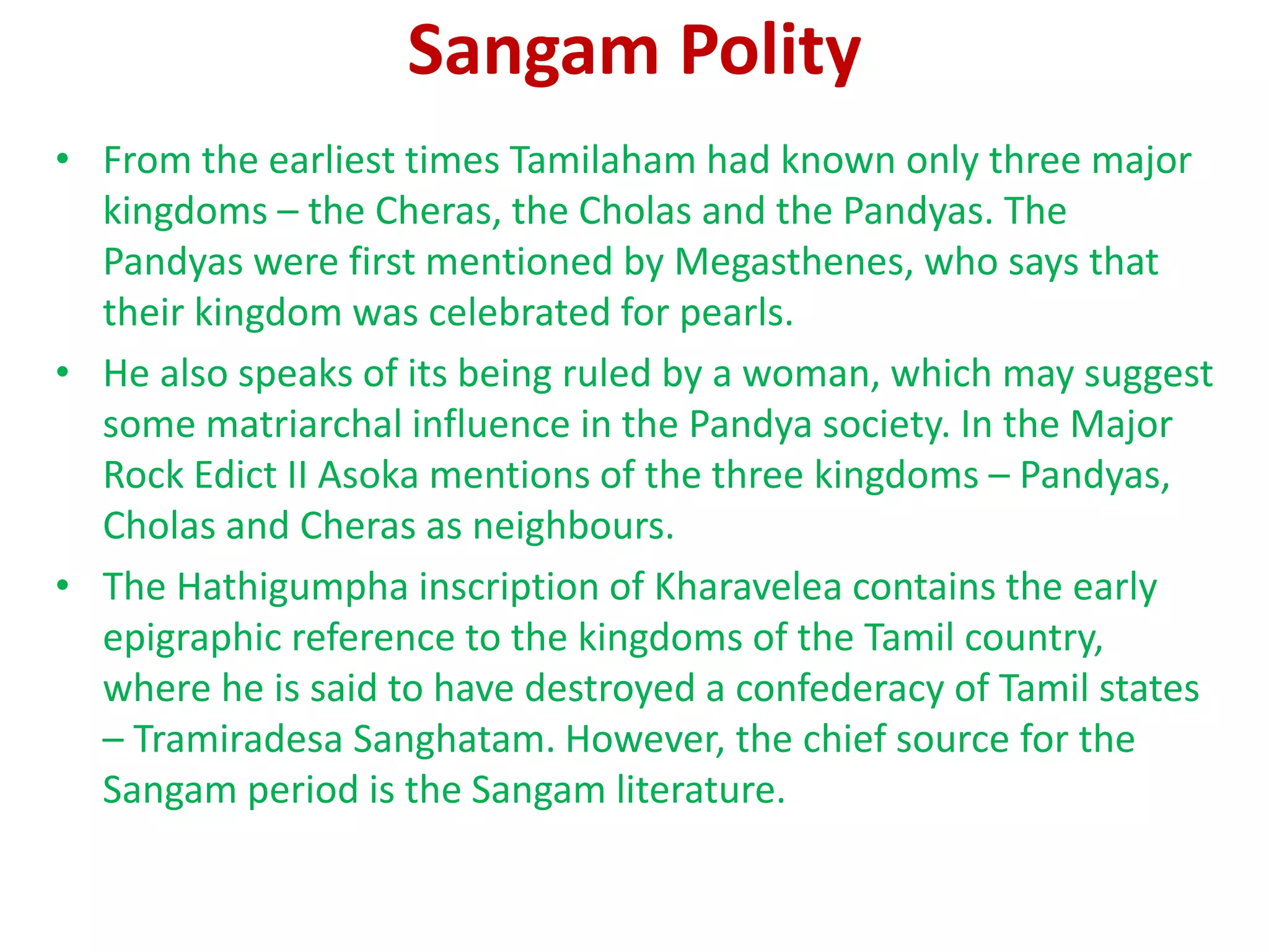 Pre Historic and Historic Period (Sangam Age).ppt