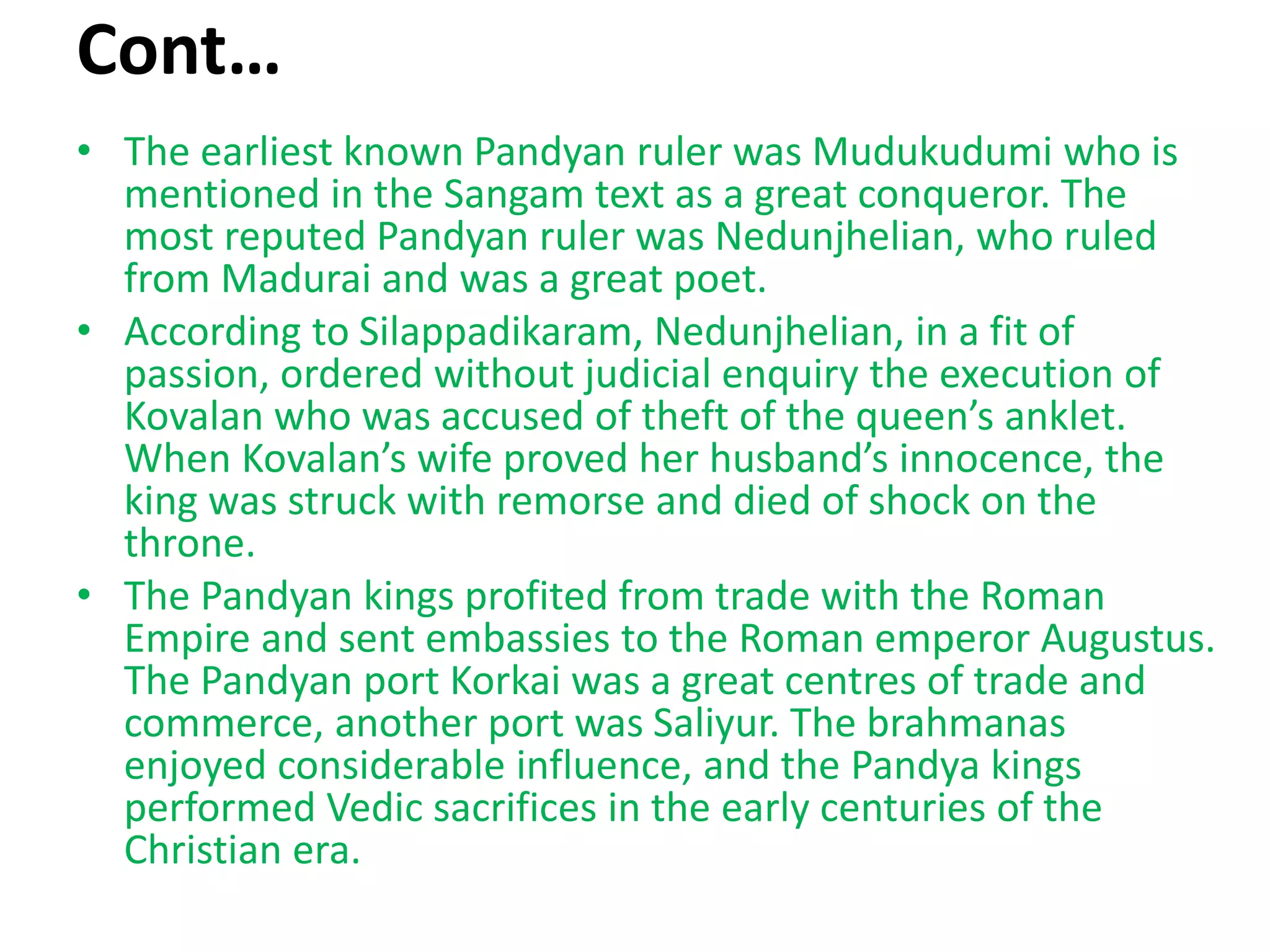 Pre Historic and Historic Period (Sangam Age).ppt