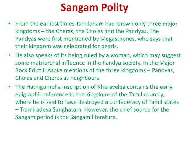 Pre Historic and Historic Period (Sangam Age).ppt