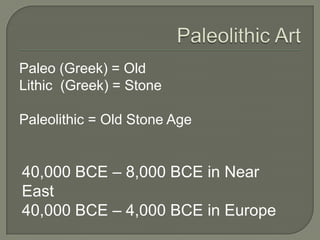 Prehistoric art | PPTX | Geology | Science