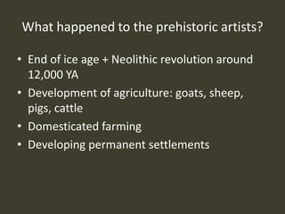 Prehistoric art | PPTX