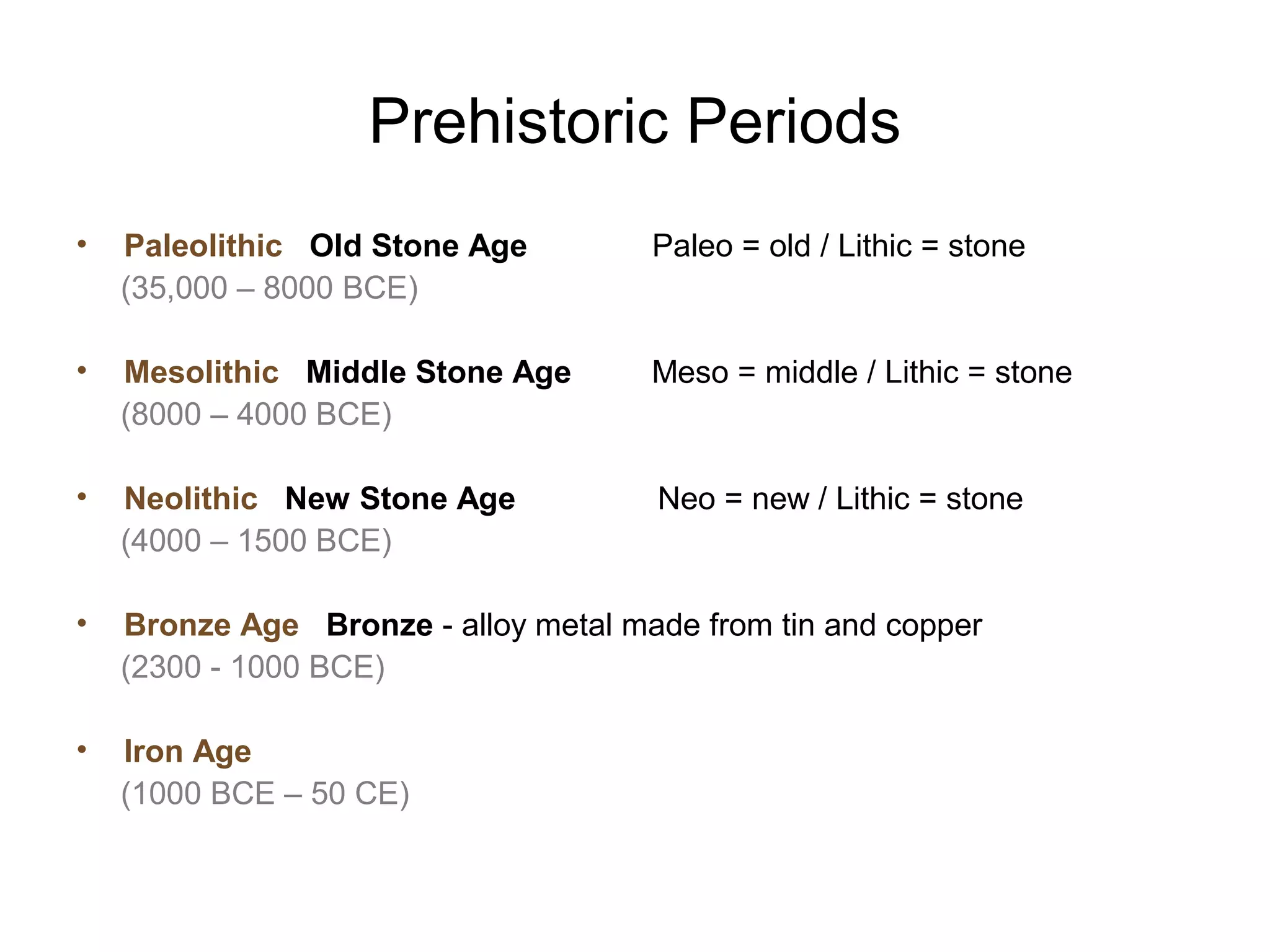 Prehistoric Art | PPT
