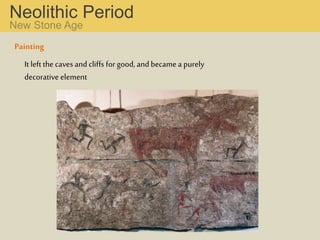Prehistoric art (The Stone Age Paleo/Meso/Neolithic period) | PPTX