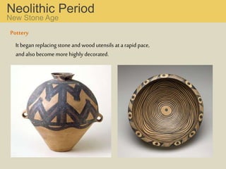 Prehistoric art (The Stone Age Paleo/Meso/Neolithic period) | PPTX