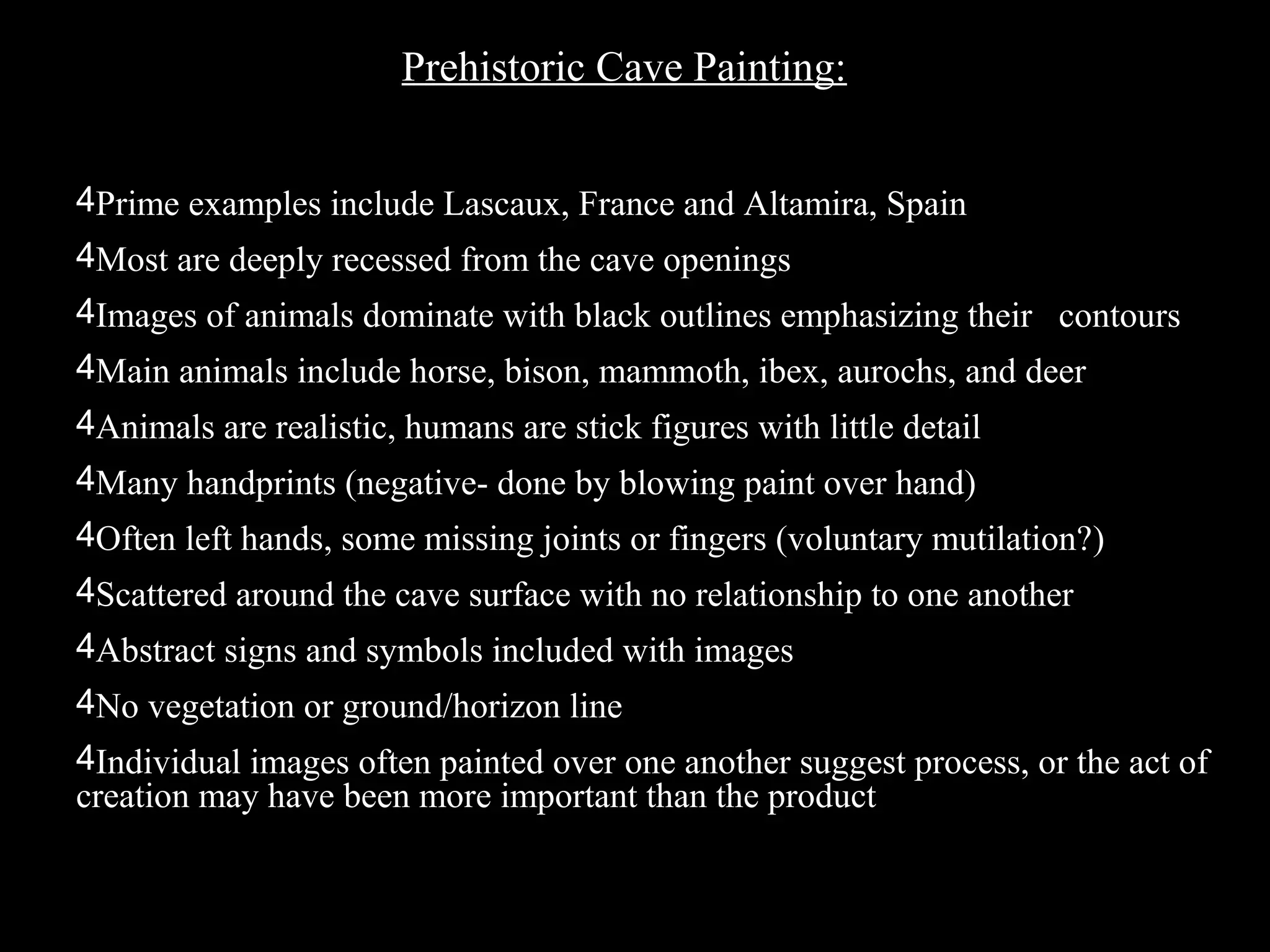 Prehistoric Art: Chapter 1 PowerPoint | PPT