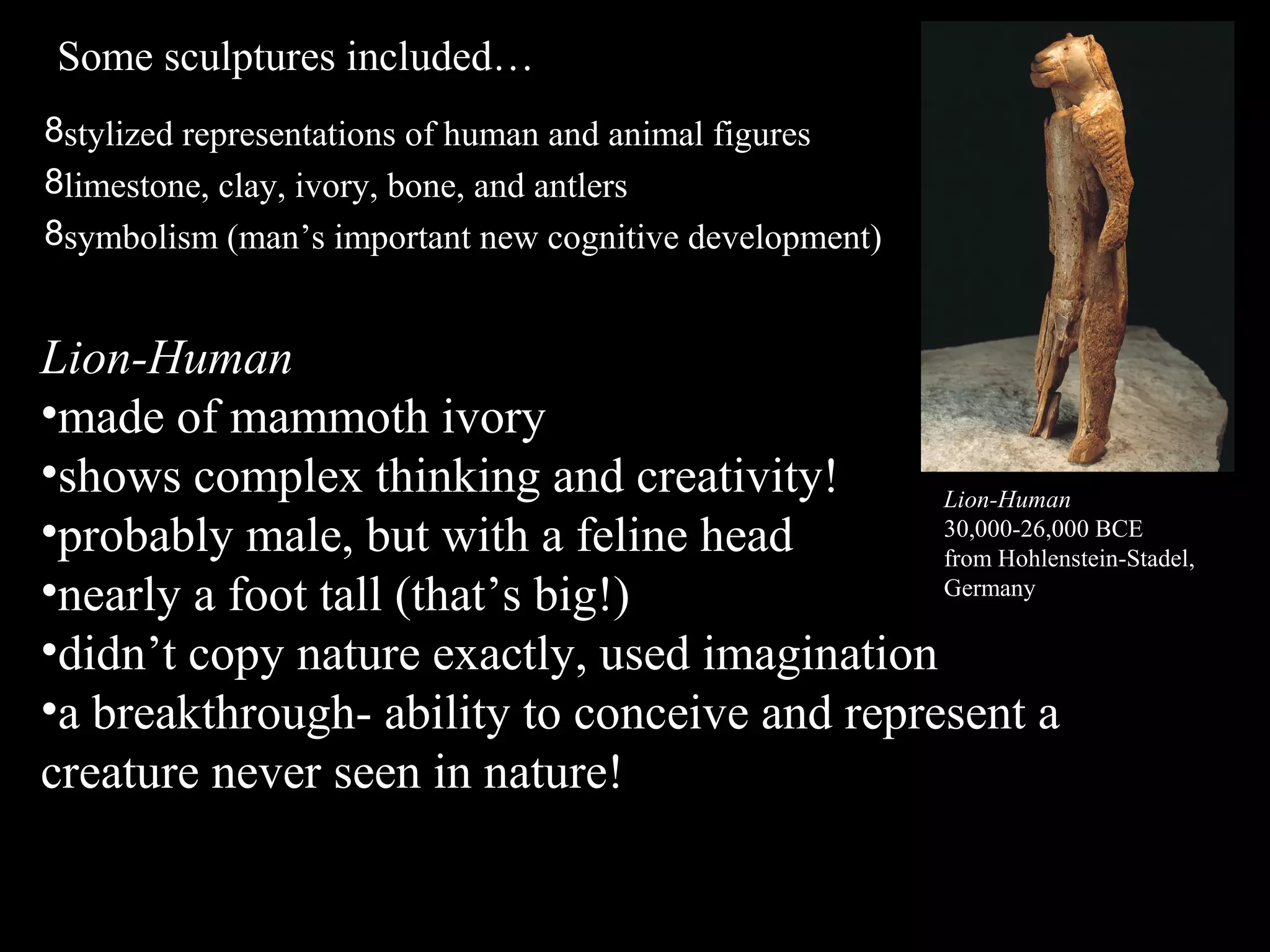 Prehistoric Art: Chapter 1 PowerPoint | PPT