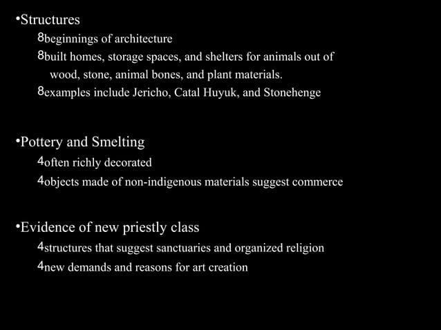 Prehistoric Art: Chapter 1 PowerPoint | PPT | Geology | Science