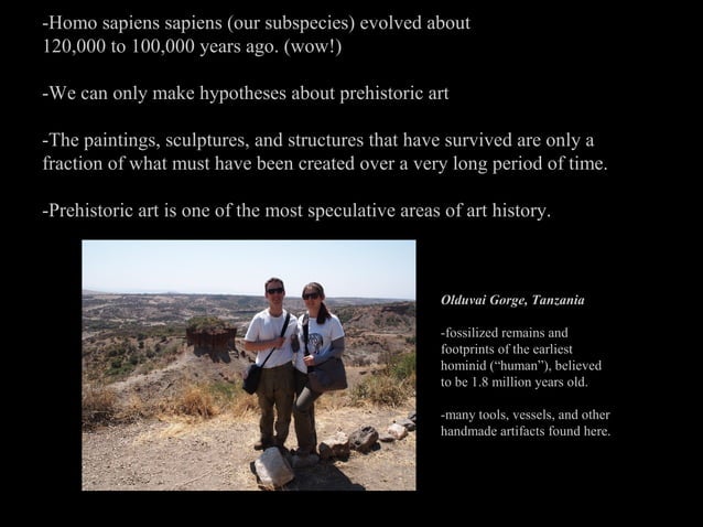 Prehistoric Art: Chapter 1 PowerPoint | PPT | Geology | Science