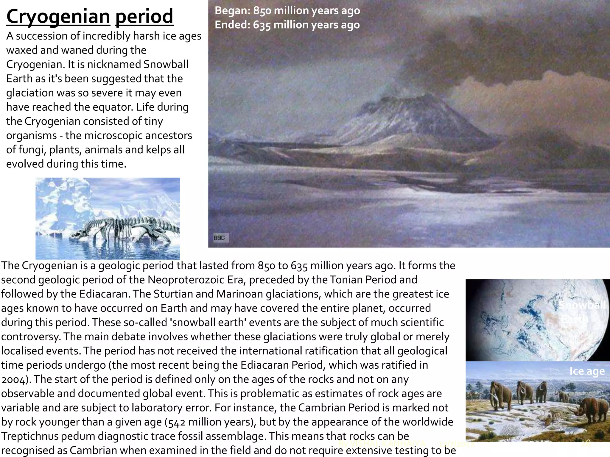 Prehistoric creatures by VK9 | PPTX