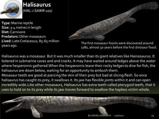 Prehistoric creatures by VK9 | PPTX