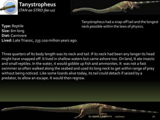 Prehistoric creatures by VK9 | PPTX