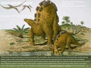 Prehistoric creatures by VK9 | PPTX