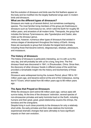 The Ultimate World Encyclopedia of Dinosaurs & Prehistoric Creatures ...